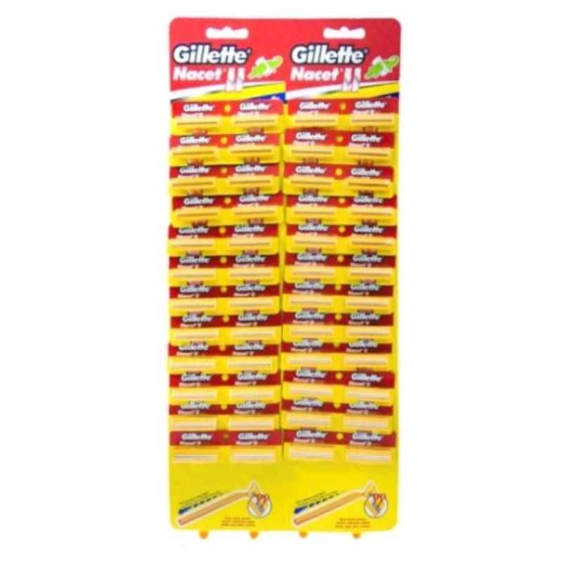 🔥#Gillette nacet 2/🔥Nacet 2 disposable razor 1 unit/#pisau cukur ...