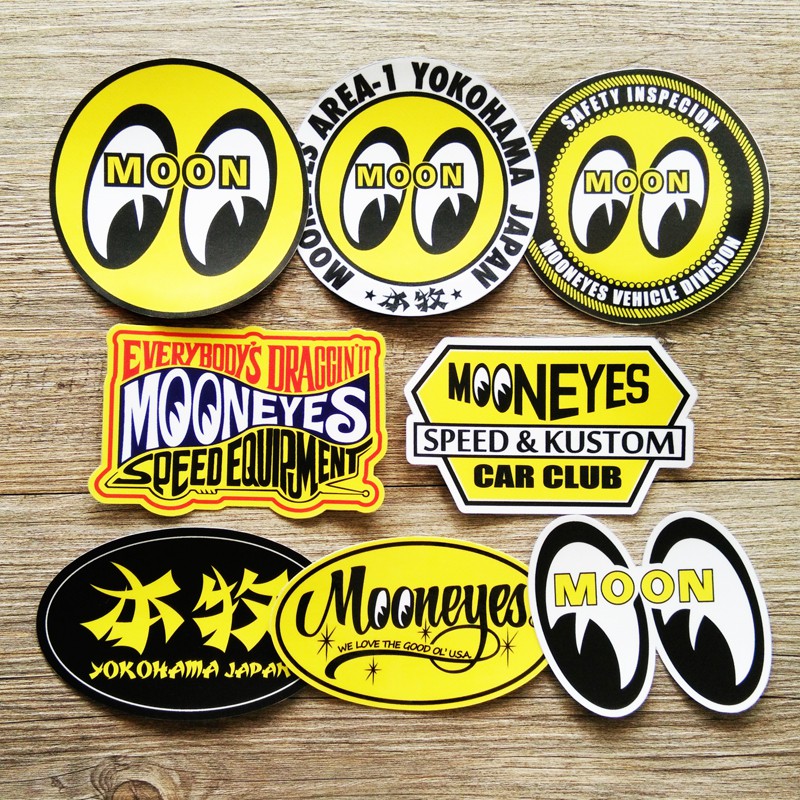 MoonEyes 3M Vinyl Sticker Batch 01 | Shopee Malaysia