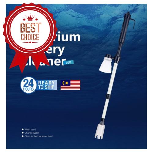 [ READY STOCK ] Aquarium Waste Remover Fish Tank Water Changer Gravel ...