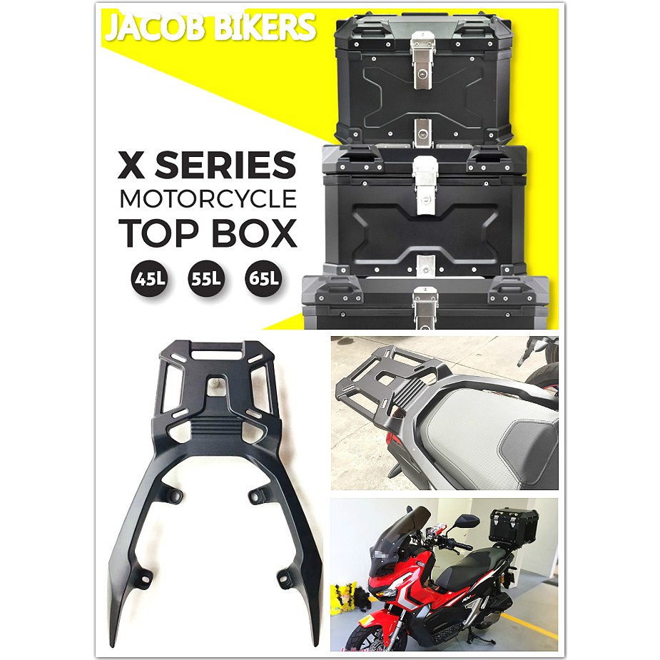 HONDA ADV 150 ADV 160 tailstock shelf with luggage rack + Aluminium Top ...