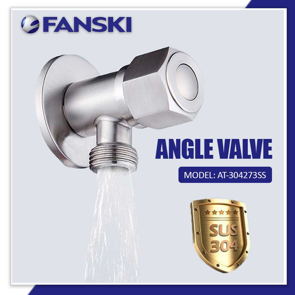ATTOCCO SUS 304 STAINLESS STEEL ANGLE VALVE KITCHEN BATHRROM QUARTER ...