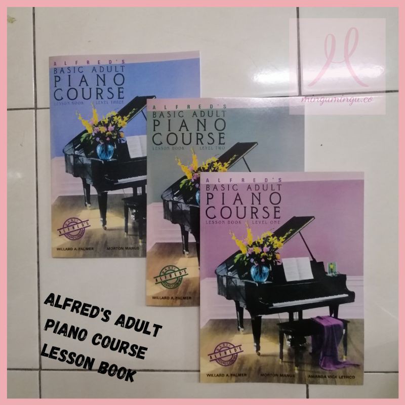 Alfred's Basic Adult Piano Course Lesson Book | Shopee Malaysia