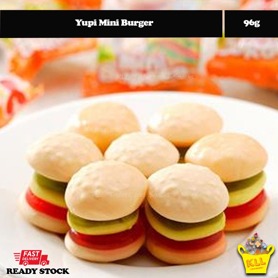 Yupi Mini Burger 84g | Shopee Malaysia