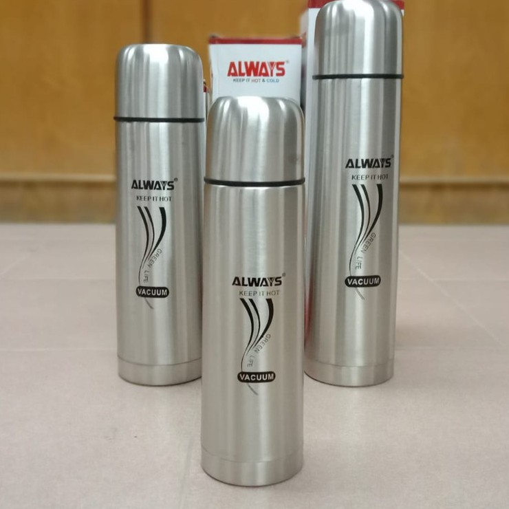 TERMOS BOTOL AIR PANAS ( STAINLESS STEEL) | Shopee Malaysia