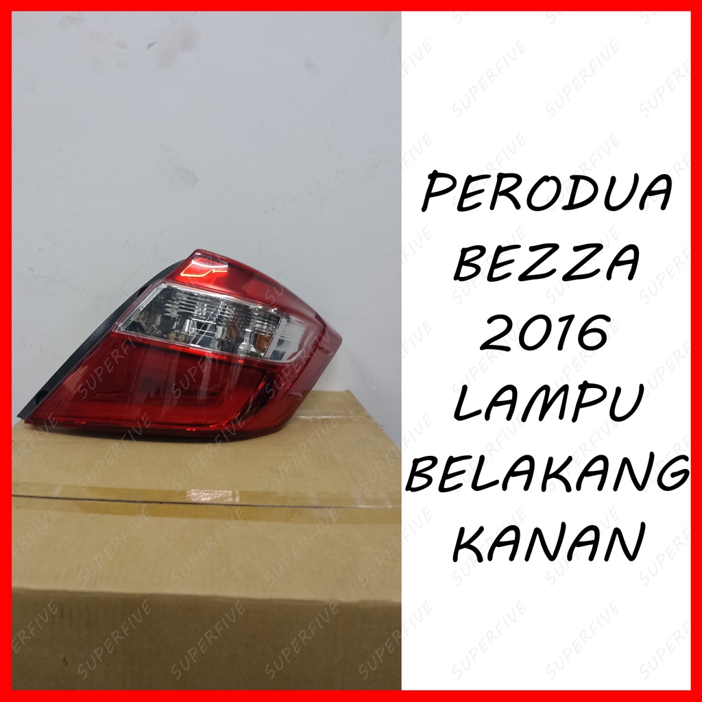 PERODUA BEZZA (2016 - 2020) TAIL LAMP / LAMPU BELAKANG | Shopee Malaysia