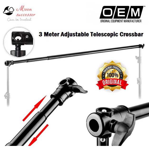 Adjustable Telescopic Bar 3M For Backdrop Or Overhead Support Cross Bar ...