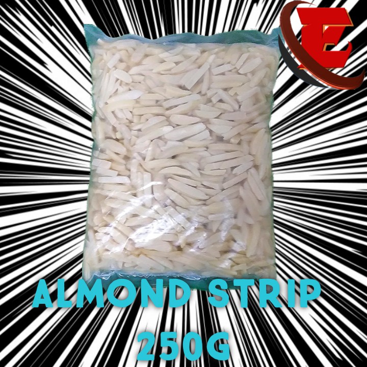 ALMOND STRIP / 500G / 250G / 100G / (BADAM PANJANG) | Shopee Malaysia