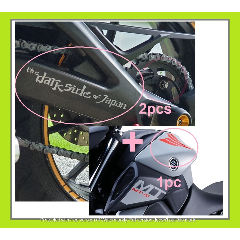 CFS301 The DARK SIDE OF JAPAN Yamaha MT07 / MT09 / MT15 / MT25 swing ...