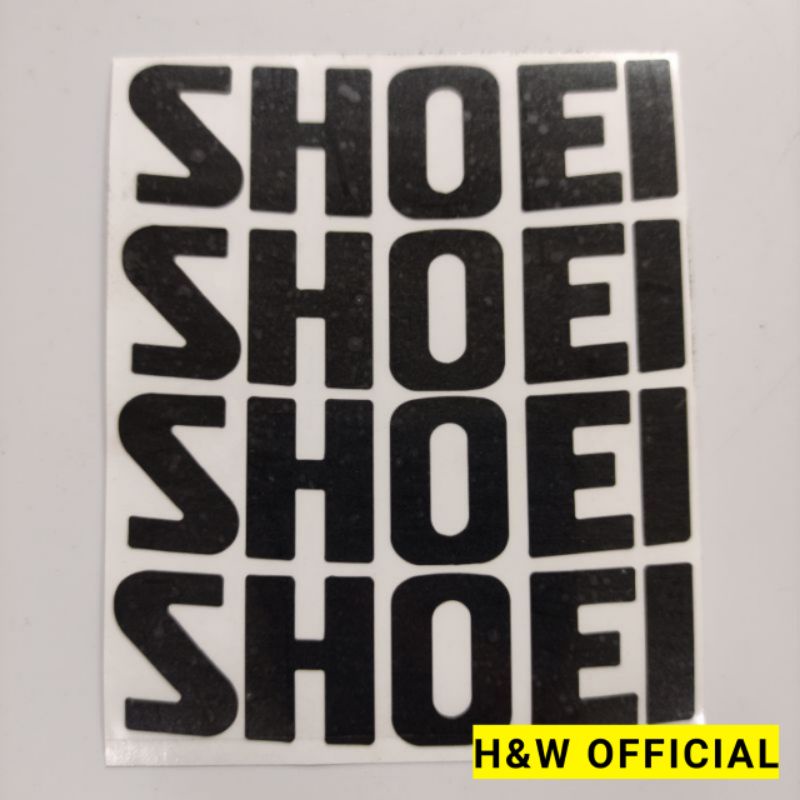 SHOEI Helmet Sticker Cron Helmet Sticker Original Design Curve | Shopee ...