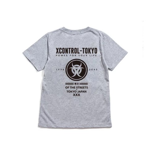 Xctrl Tokyo Venom Logo Short T-Shirt Grey | Shopee Malaysia