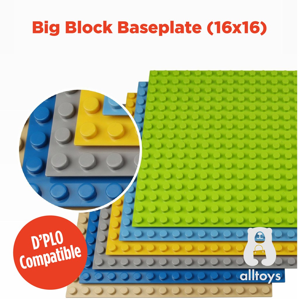 CLEARANCE Base Plate (L) Big Building Block Brick Toys for Kids ...