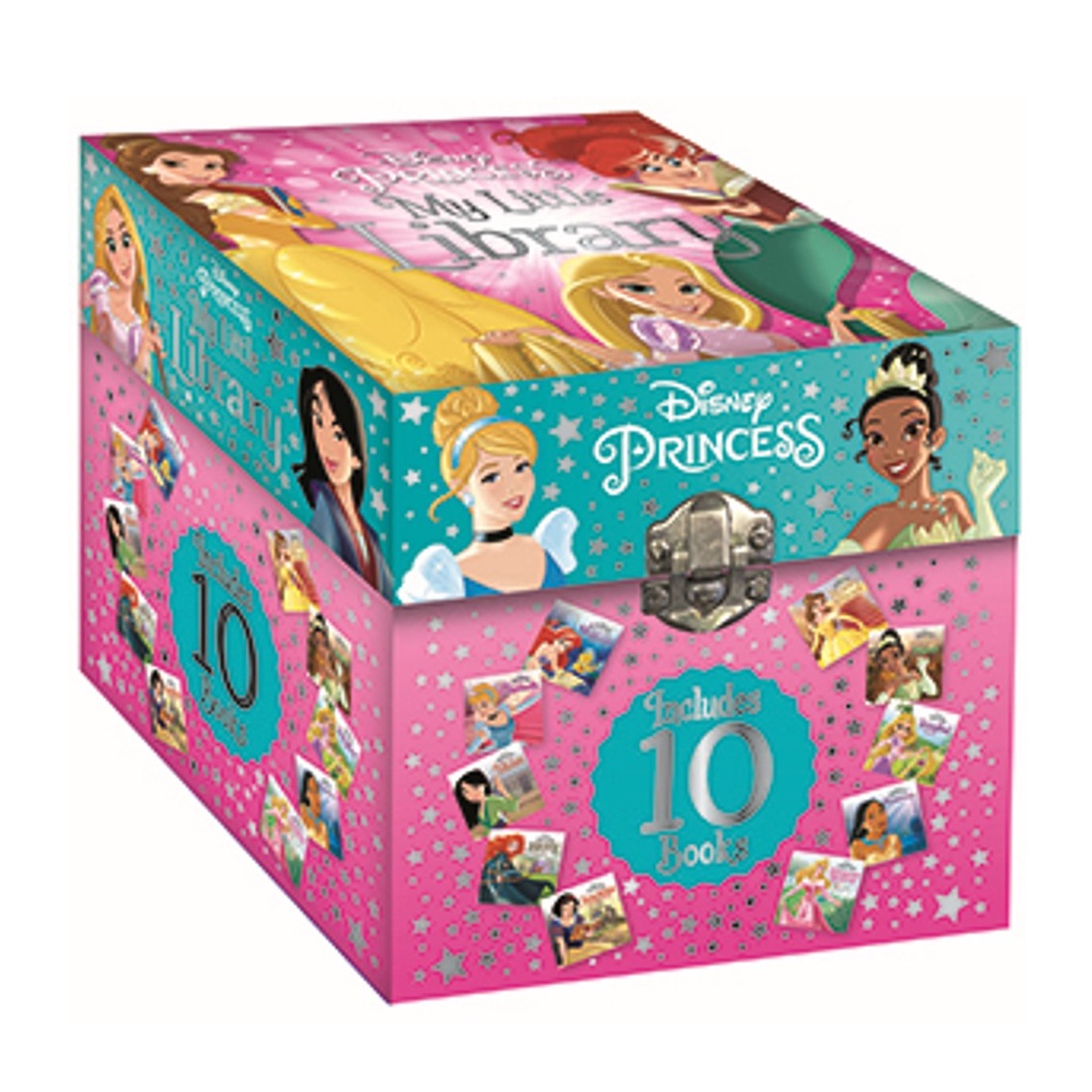 Disney Princess My Little Library Gift Box With 10 Storybooks For Kids ...