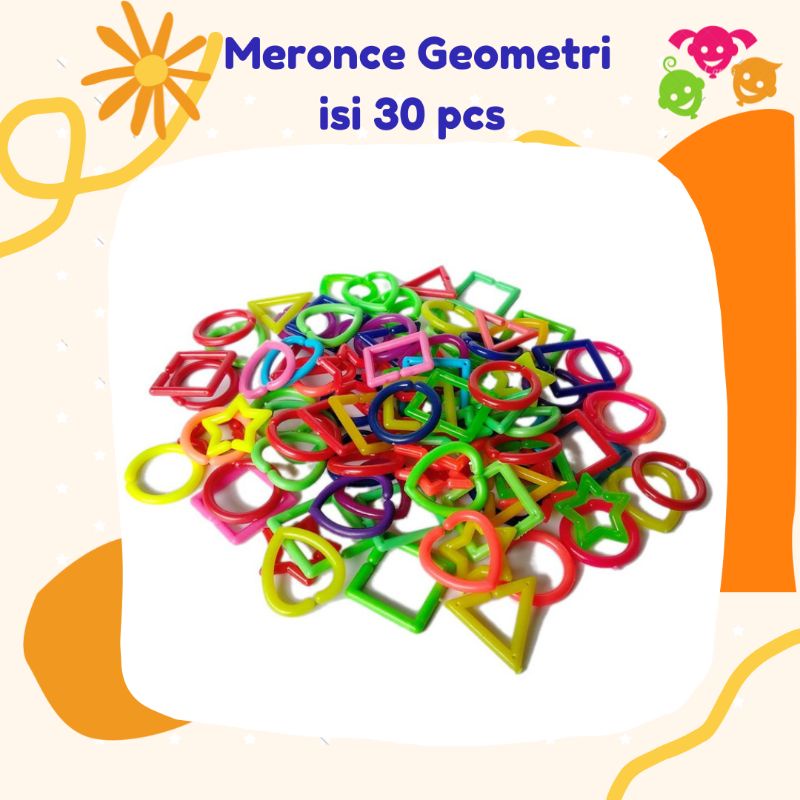 GEOMETRY CHAIN MERONCE - SENSORY PLAY MONTESSORI | Shopee Malaysia