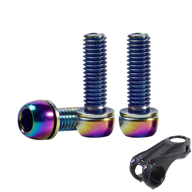 Hot Selling Titanium Plated Colored Colorful Screws Bolts M5*17mm for ...