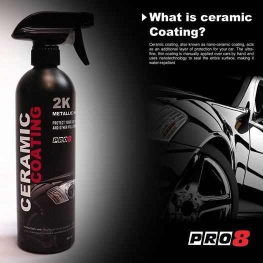 PRO8 ceramic coating I 9h nano coating I Polish king I Watermark ...