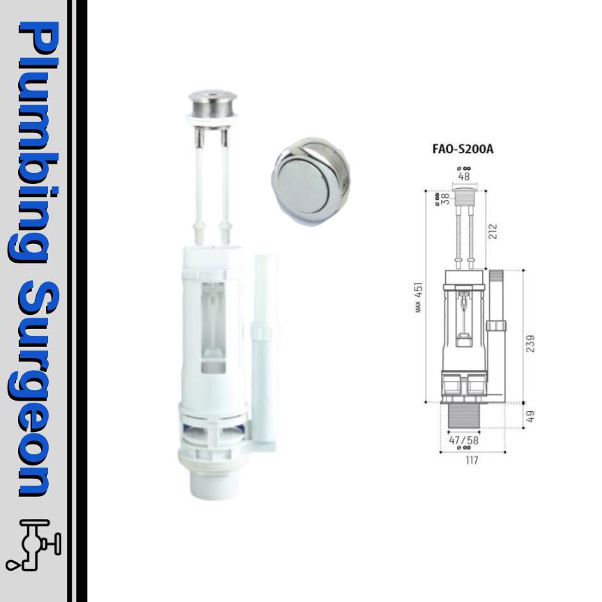 Mangkuk Jamban Duduk Pam Tandas Tekan Toilet Bowl Flush Tandas Pam ...