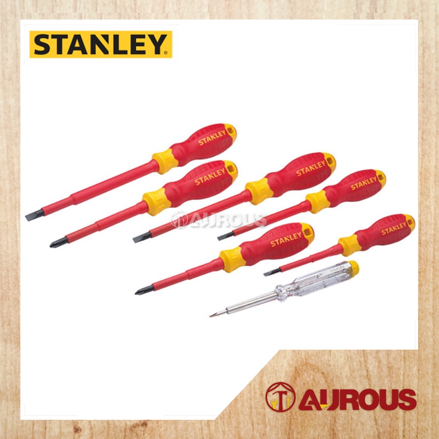 STANLEY VDE 7 PCS INSULATED SCREWDRIVER SET 1000V (60-175) | Shopee Malaysia