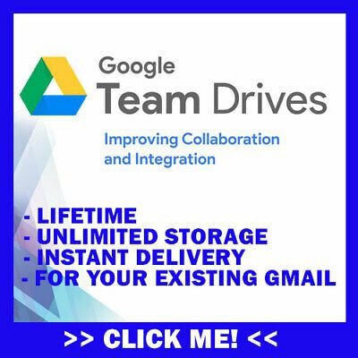 🔥BUY 1 FREE 1🔥 Google Team Drive Unlimited Storage (Unlimited, Lifetime ...