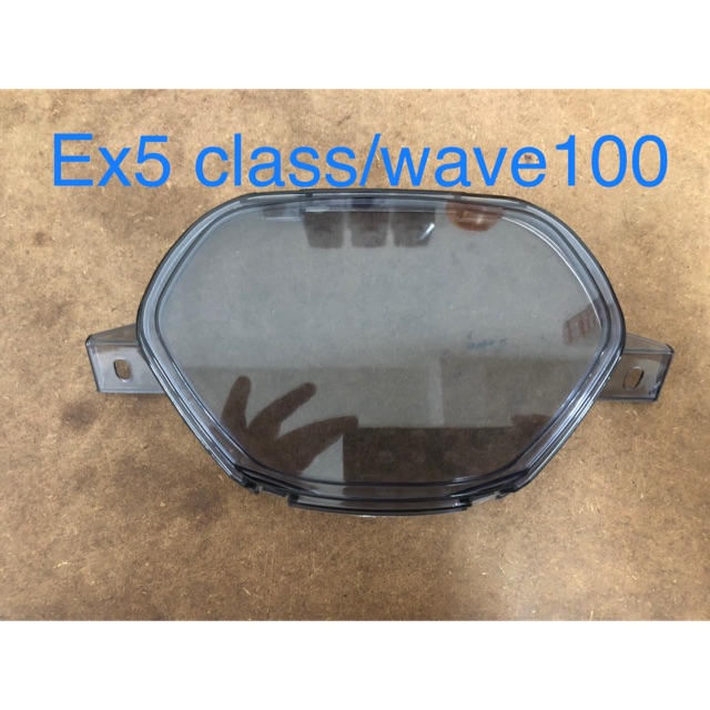 Wave 100 Ex5 class meter cover meter lens made in Malaysia 🇲🇾 | Shopee ...