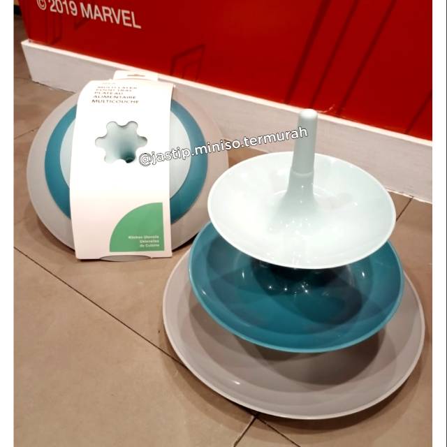 Miniso MULTI LAYER FOOD TRAY | Shopee Malaysia