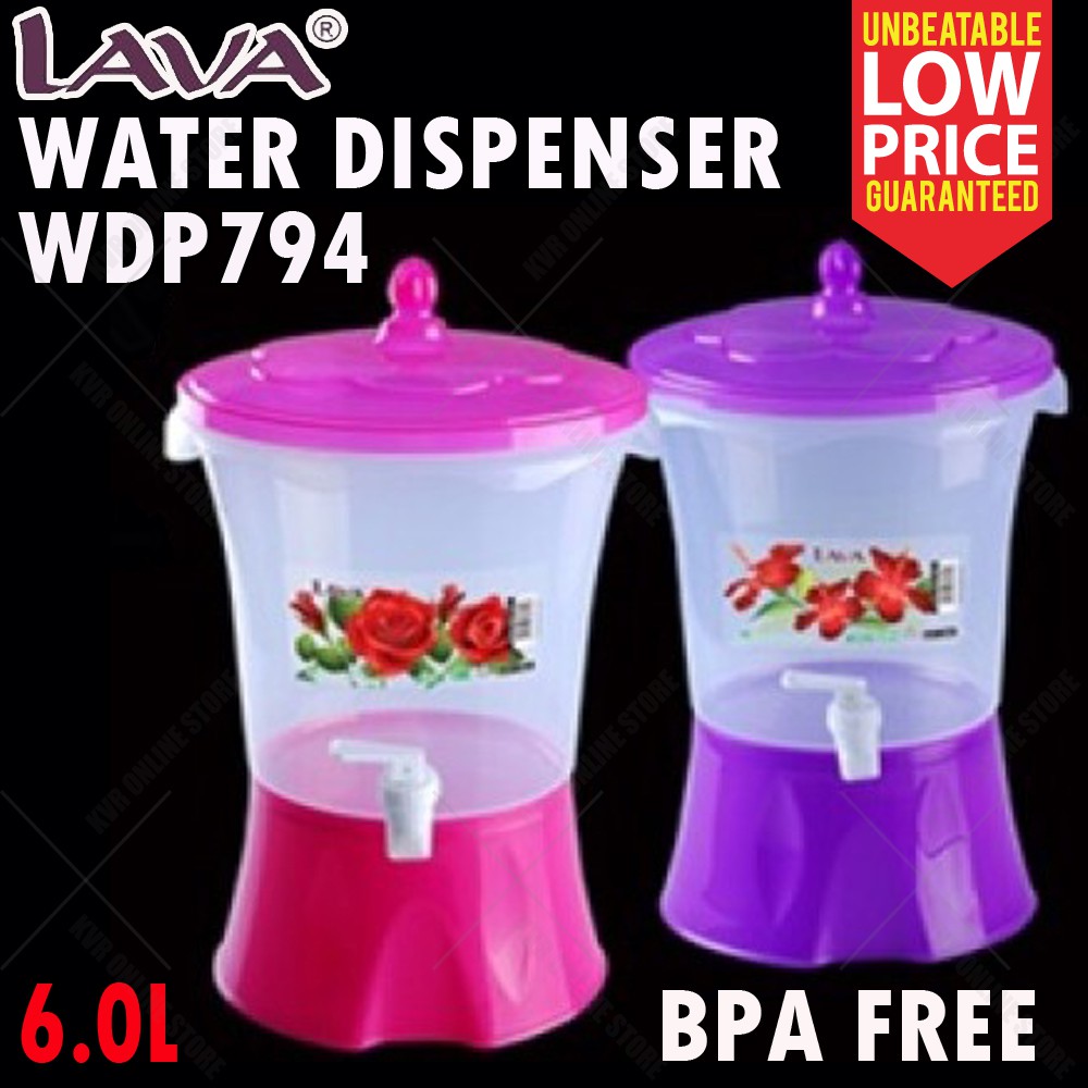 LAVA Water Dispenser ECO BPA Free 6.0 Litre WDP794/Bekas Air/Dispenser ...