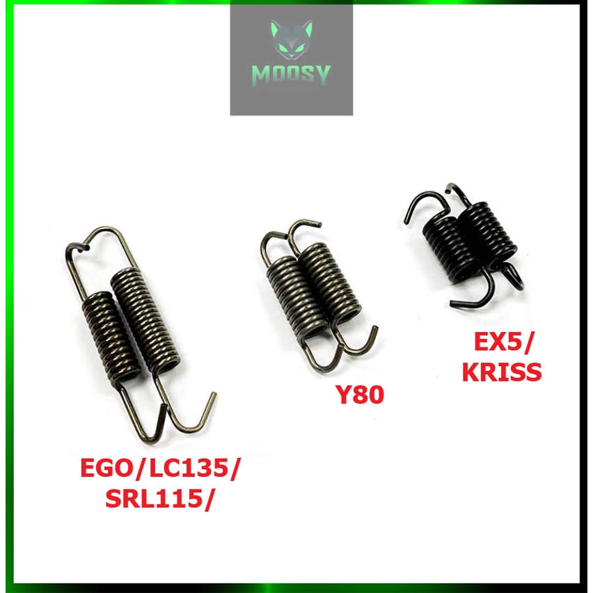 BRAKE SHOE SPRING SET EX5/ KRISS/EGO/LC135/SRL115/Y80 (1SET=2PCS ...