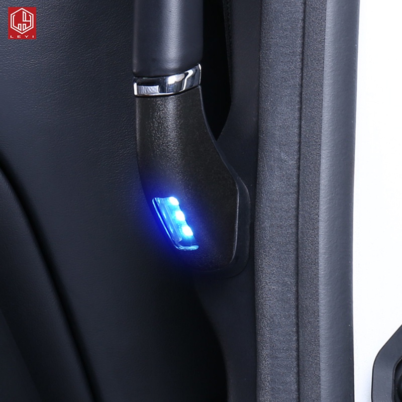 2PCS For Toyota 2015-2022 Alphard/Vellfire Middle door handle lamp ...