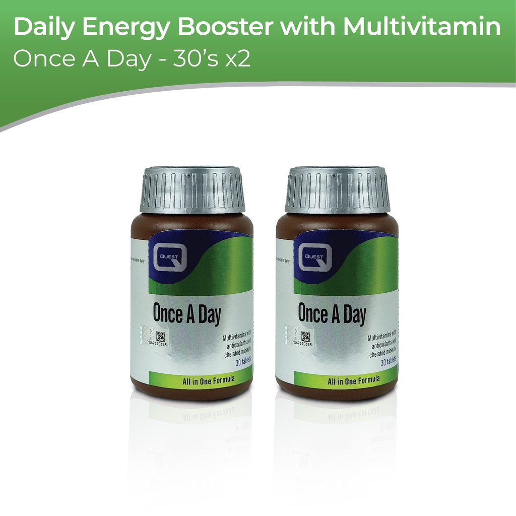 Quest Once A Day Multivitamin 2 bottles x 30's | Shopee Malaysia
