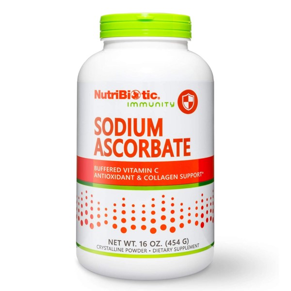 Nutribiotic, Sodium Ascorbate Buffered Vitamin C Powder, 16 oz, Non ...