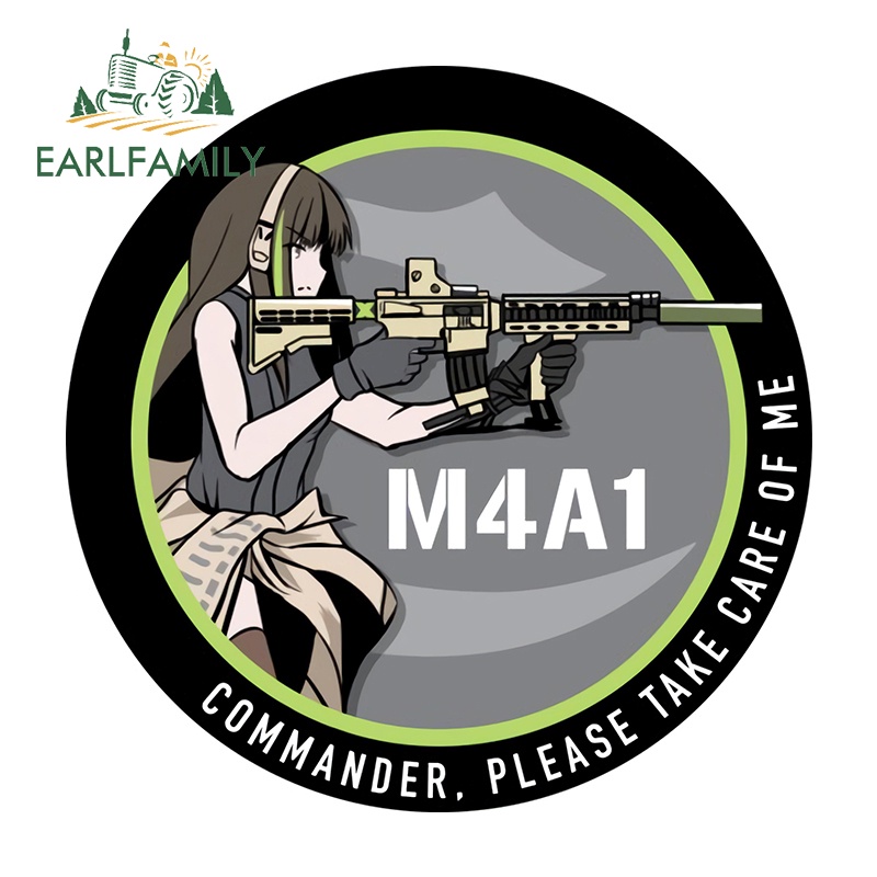 EARLFAMILY 13cm x 13m for Girls Frontline Car Stickers Vinyl Car Wrap ...