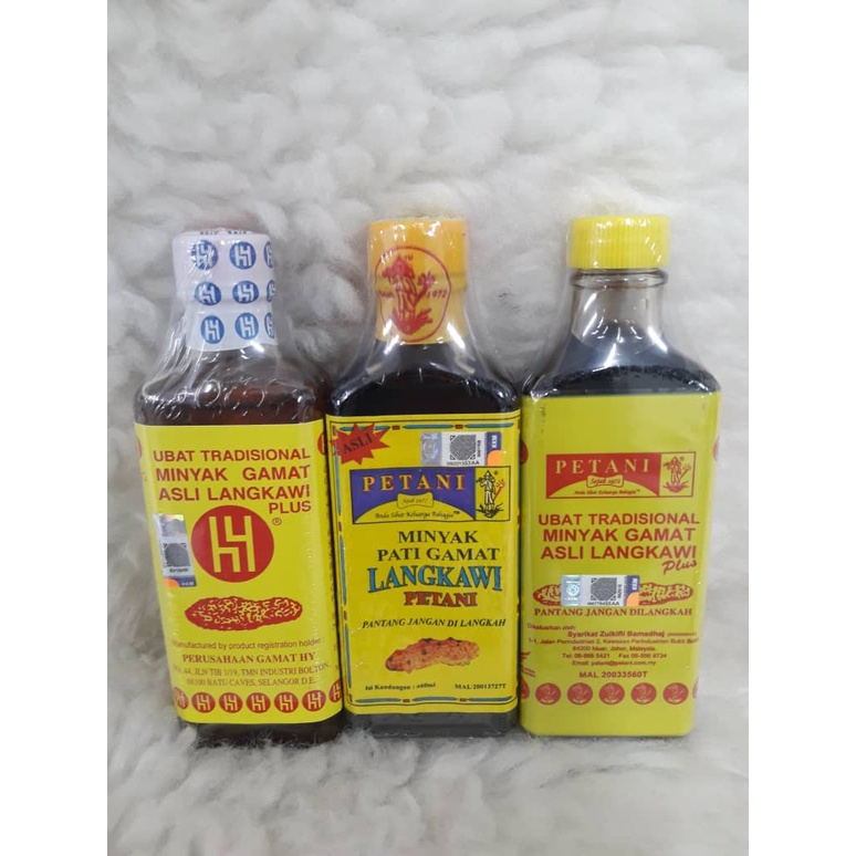 ORIGINAL HQ PETANI MINYAK GAMAT ASLI / HY MINYAK / KUDA HITAM MINYAK ...