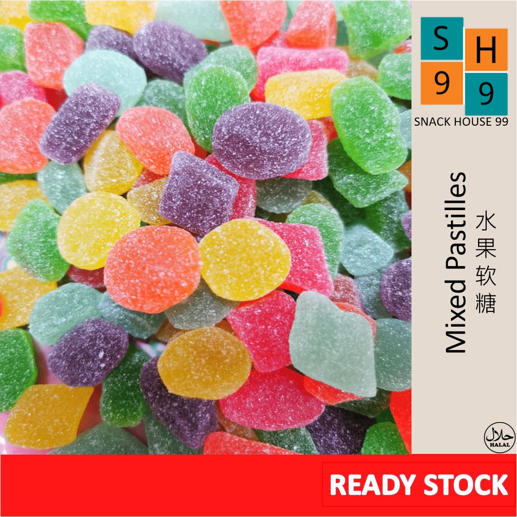 【200g / 400g / 600g】Mixed Fruit Pastilles 水果软糖【SnackHouse99】 | Shopee ...