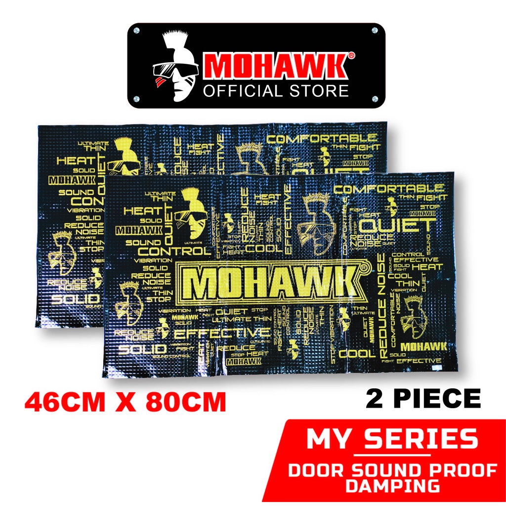 Mohawk 3mm MY Series Soundproof Sound Damping for Car Doors Panel Sound ...