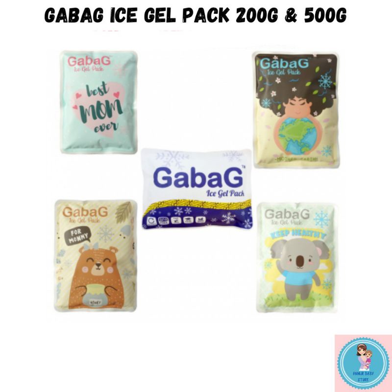 GABAG Ice Gel Pack 200g & 500g / Pek Ais / Cooler Bag Cold Storage ...