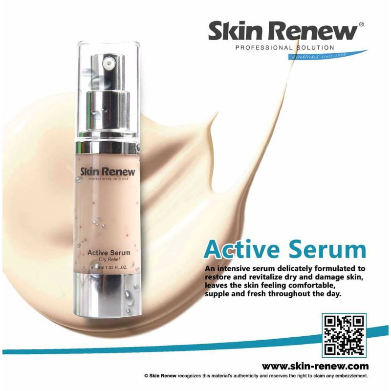 💥Ready Stock💥Skin Renew 💦Active Serum 30ml💦 | Shopee Malaysia