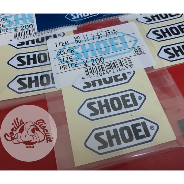 Shoei Shield / Visor Sticker (Original) | Shopee Malaysia