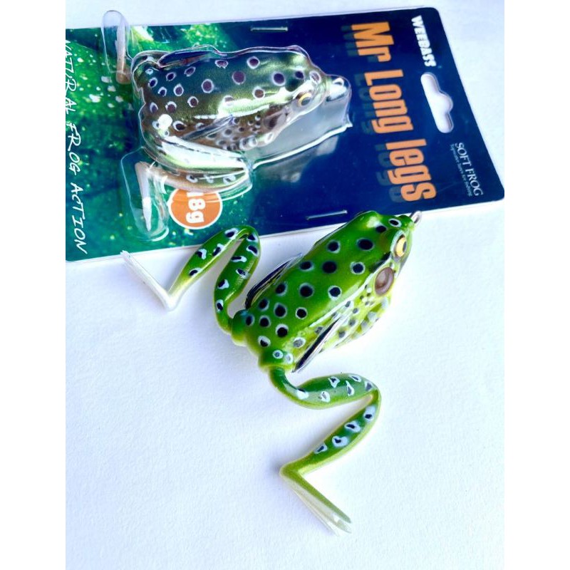 Weebass Mr Long Legs 18g Soft Frog | Shopee Malaysia
