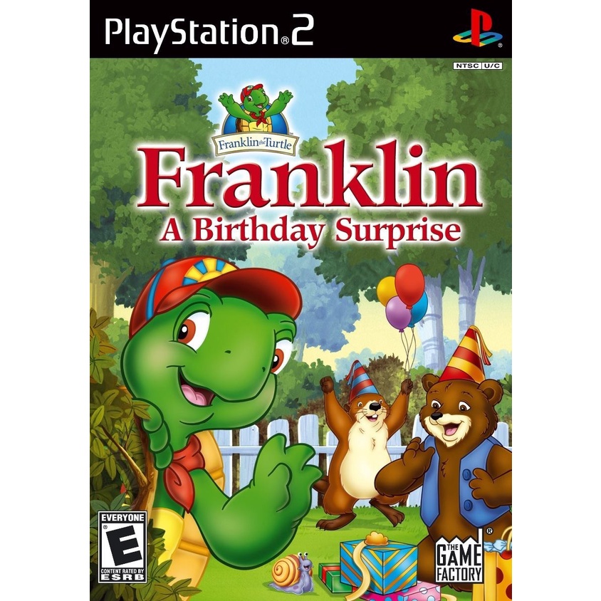 🔥PS2 CD DVD Games🔥 Game ,Franklin the Turtle - A Birthday Surprise (Dvd ...