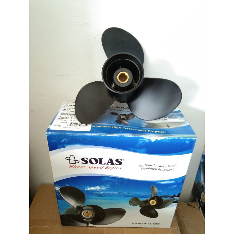 SOLAS Propeller Aluminium For TOHATSU 2-Stroke 18HP | Shopee Malaysia