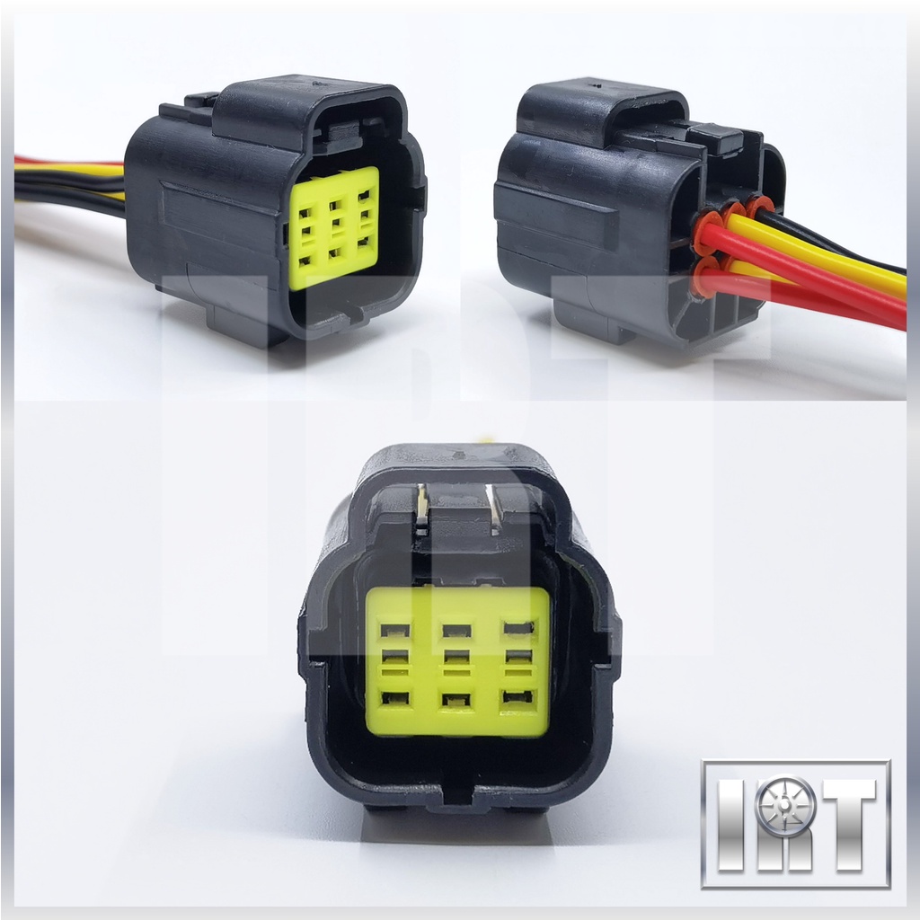 6 Pin Gearbox Socket Getz Hyundai Connector Gear Box Kereta Soket ...