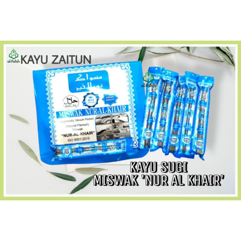 Kayu Sugi Zaitun | Miswak Olive | Siwak Original | Natural ToothBrush ...