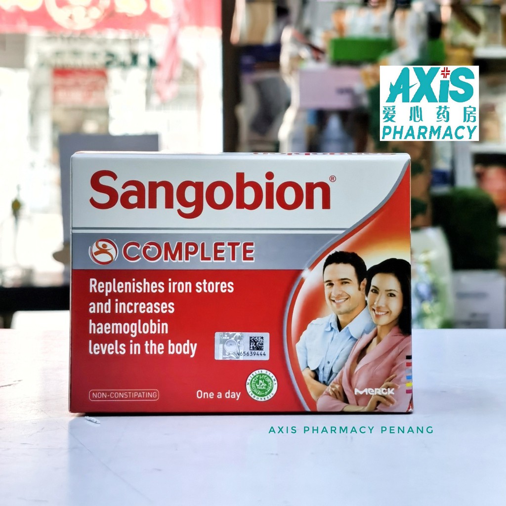 SANGOBION COMPLETE REPLENISHES IRON 28'S Exp: 05/2026 | Shopee Malaysia