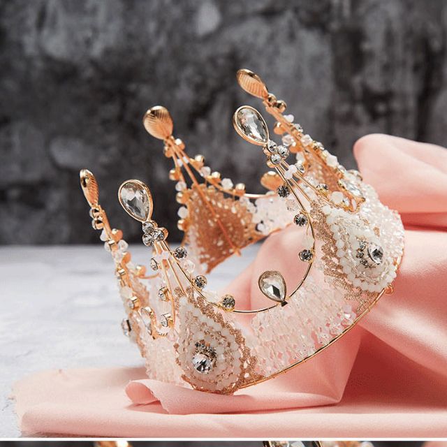 Small Classic Lace Crown / Cake Deco / Party Deco | Shopee Malaysia