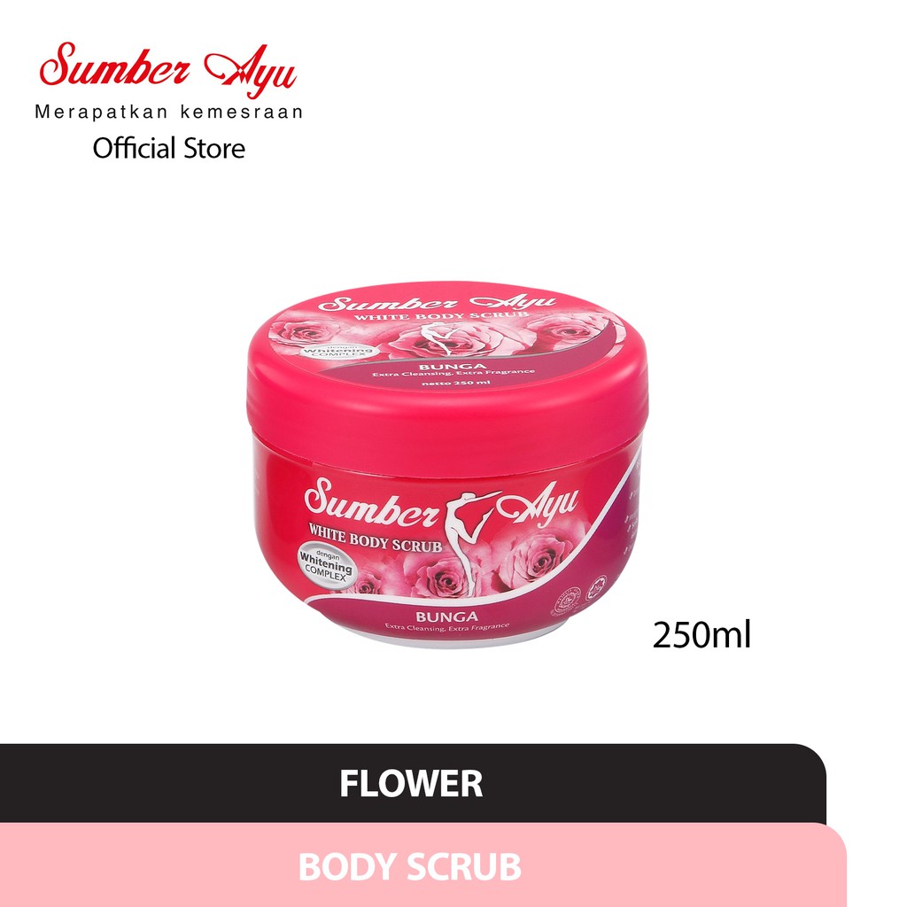 Sumber Ayu Body Scrub - Flower (250ml) | Shopee Malaysia