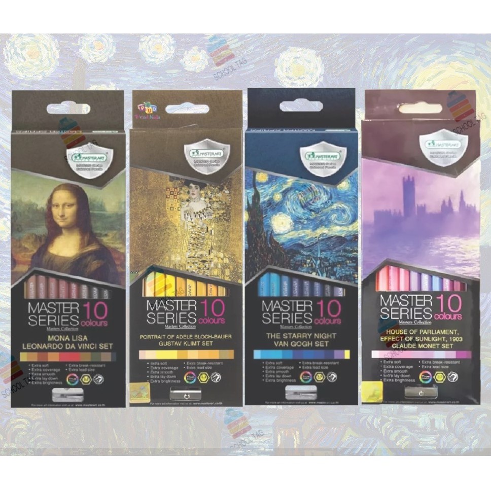 MASTER ART 🌈 Master Series Colour Pencils Special Collections 10 ...