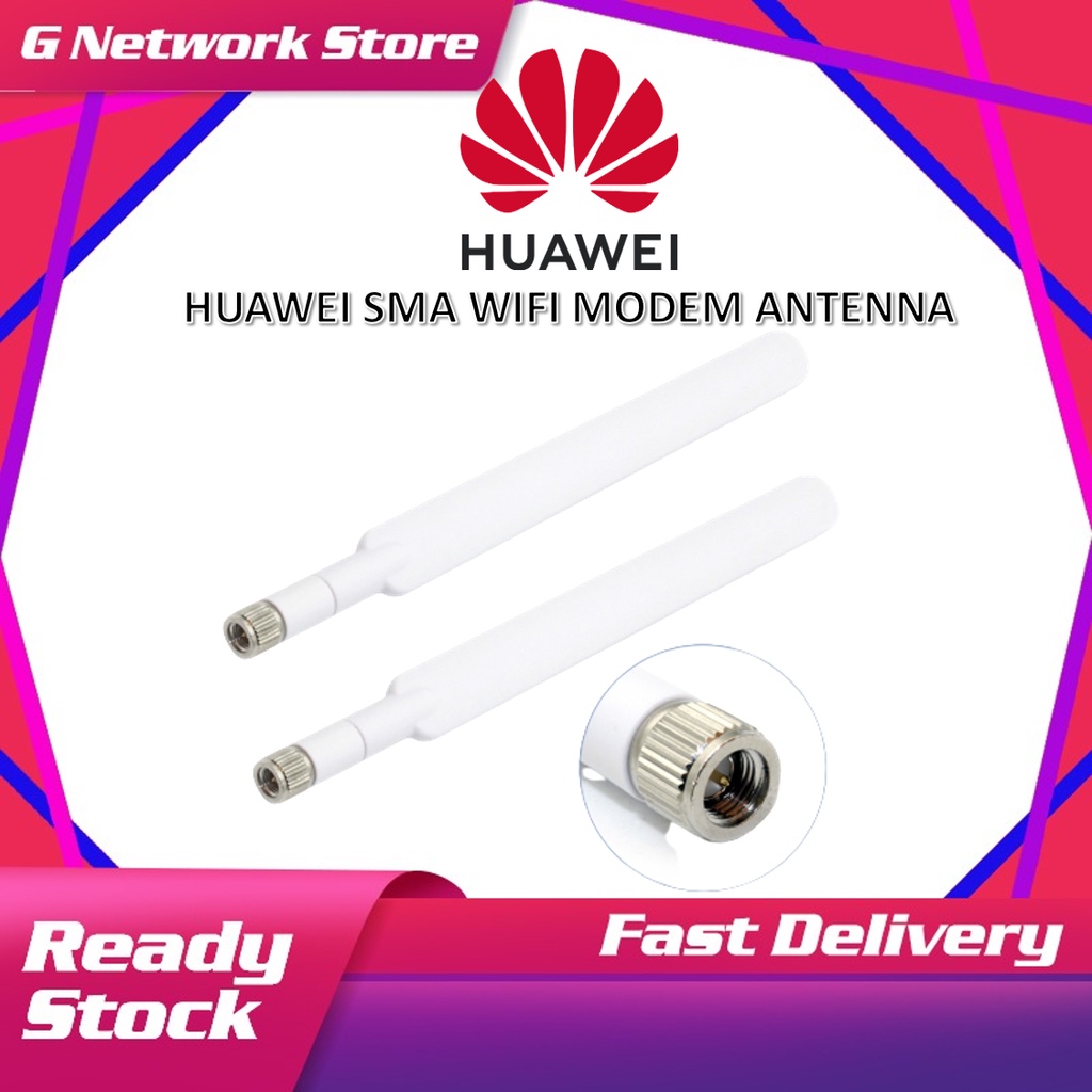 Huawei SMA ( Male ) External Antenna 1Pair For Modem B310 B315 | Shopee ...