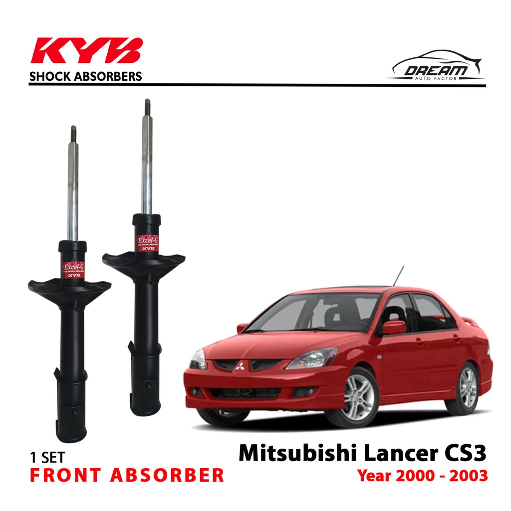 Mitsubishi Lancer CS3 00-03 Front Absorber Set KYB Japan Kayaba Japan ...