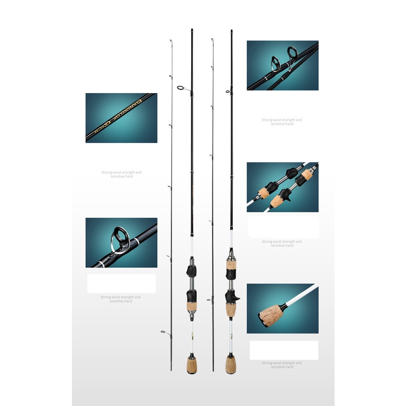 🔥ready stock m'sia🔥 Fishing Rod UL Spinning Fishing Rod Ultra Light ...