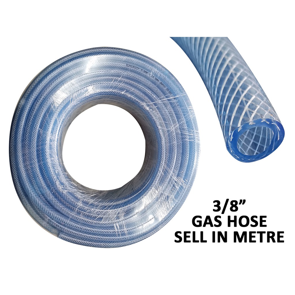 [READY STOCKS] 3/8" REINFORCED HIGH PRESSURE GAS HOSE (SELL IN METER ...