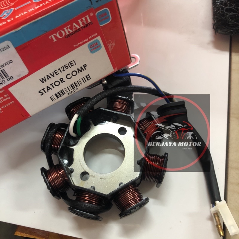 Magnet stator fuel Coil Honda Ex5/Dream/Wave100/Class1/Wave110/alpha/dx ...